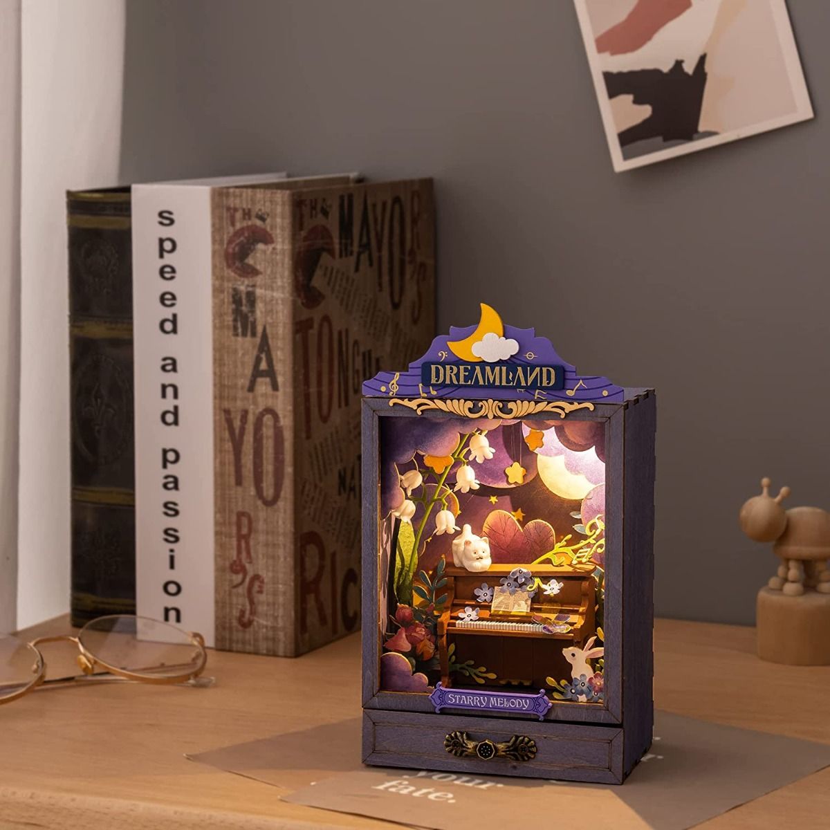 Rolife Starry Melody DIY Box Theatre Miniature Kit | Hobbies