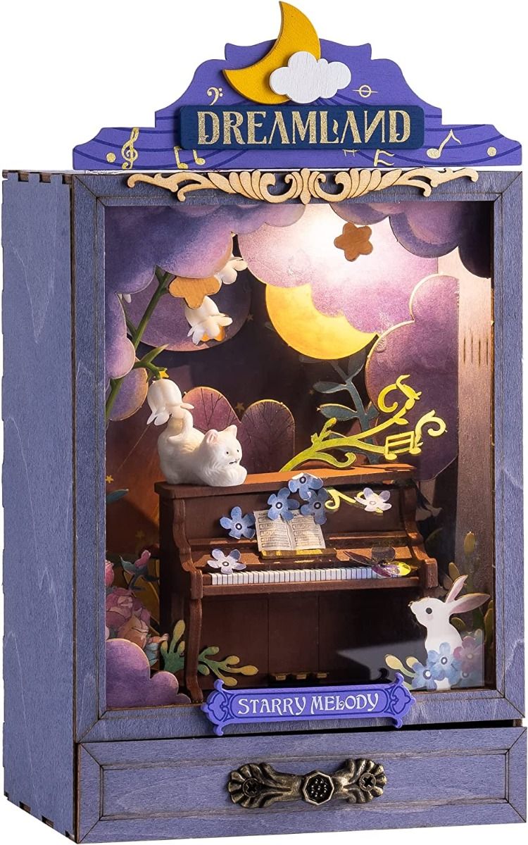 Rolife Starry Melody DIY Box Theatre Miniature Kit | Hobbies