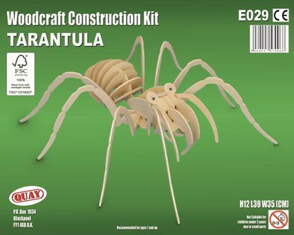Quay Tarantula Wooden Model Kit | Hobbies