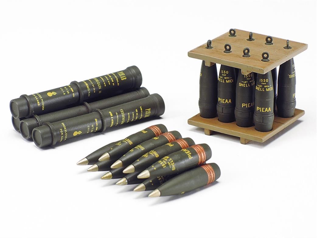 Tamiya 1/35 Scale US Self Propelled M40 155mm Gun Plastic Model Kit ...