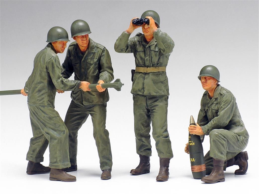 Tamiya 1/35 Scale US Self Propelled M40 155mm Gun Plastic Model Kit ...