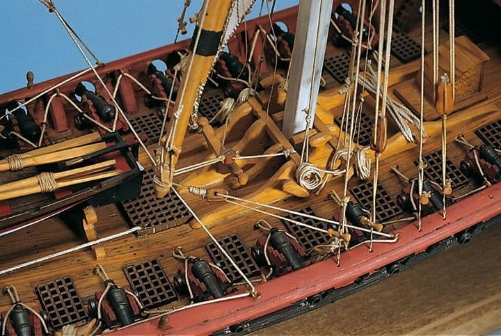 Amati Xebec Wooden Model Ship Kit 1753 | Hobbies