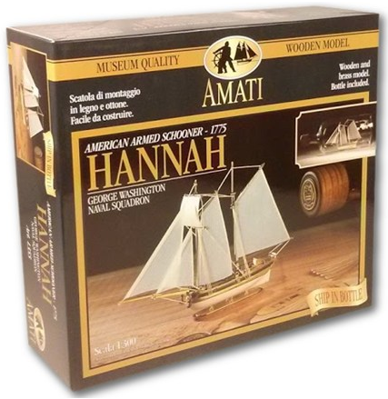 Amati Hannah Ship in a Bottle Kit | Hobbies