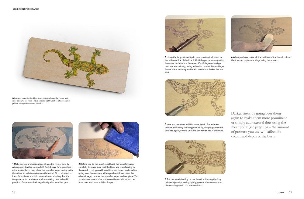 Solid-Point Pyrography | Hobbies