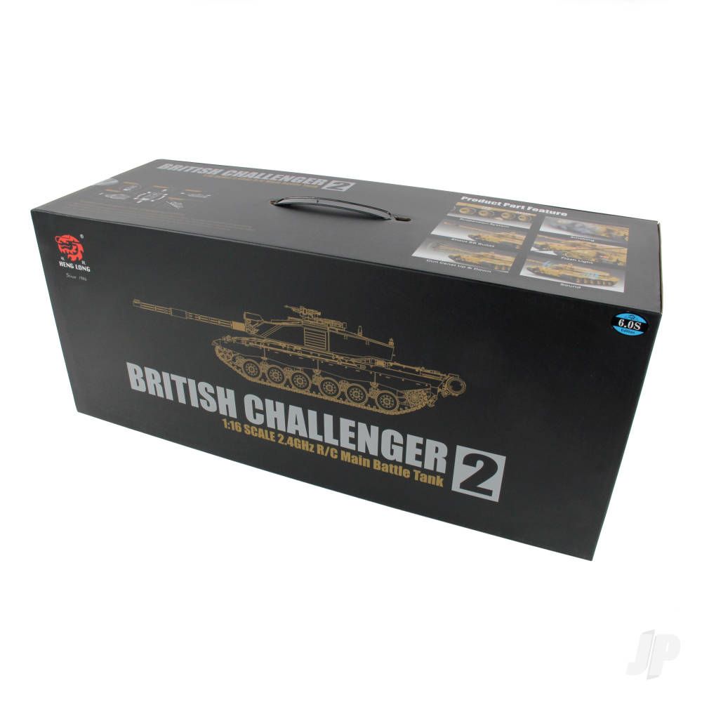 Heng Long 1/16 Scale British Challenger 2 with Infrared Battle System ...