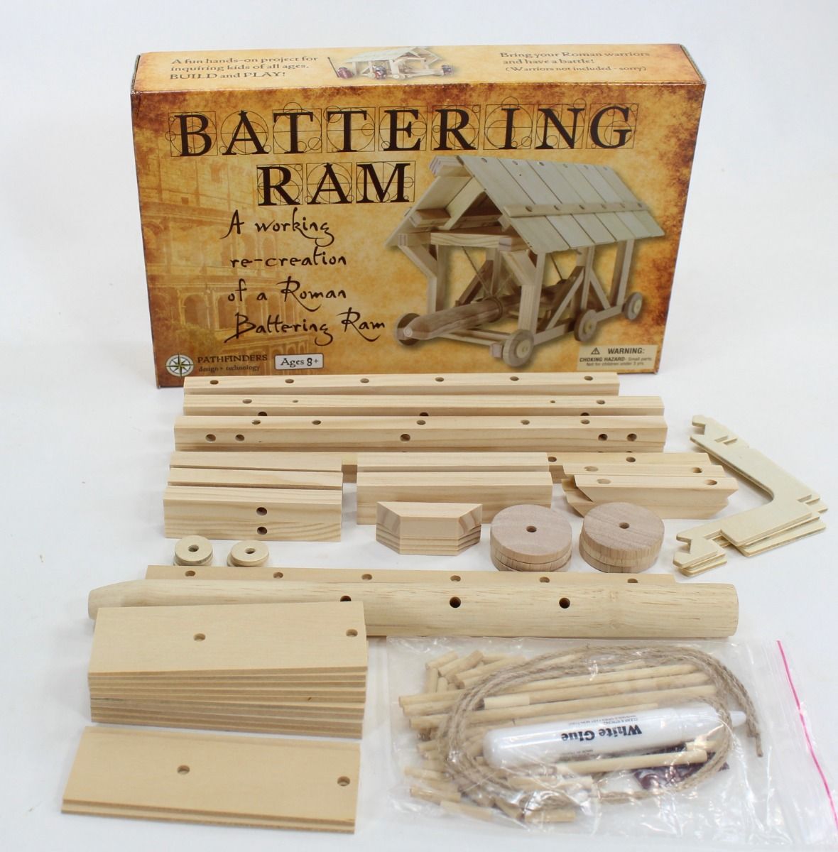 Pathfinders Battering Ram Wooden Kit | Hobbies