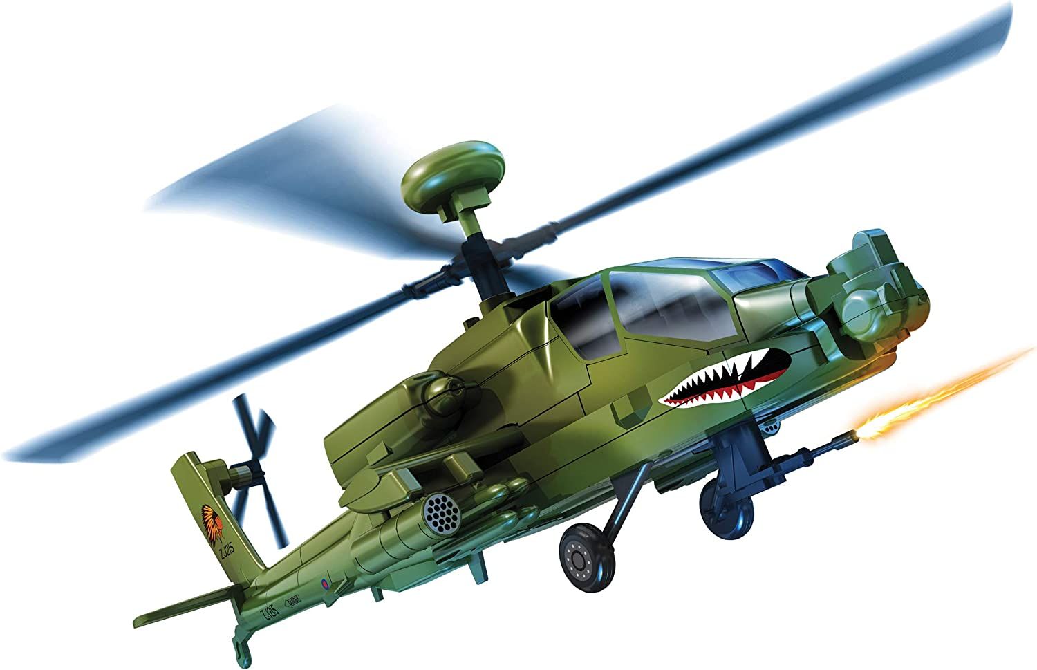 Airfix QUICK BUILD Apache Helicopter | Hobbies