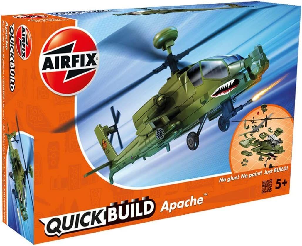 Airfix QUICK BUILD Apache Helicopter | Hobbies