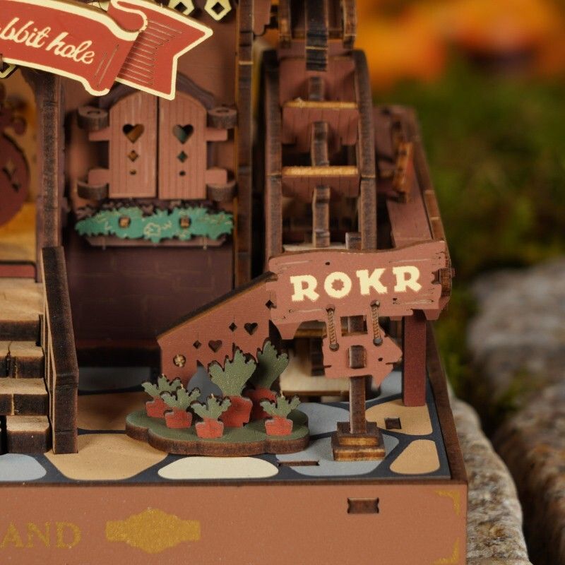 ROKR Cuckoo Clock Wooden Model Kit | Hobbies