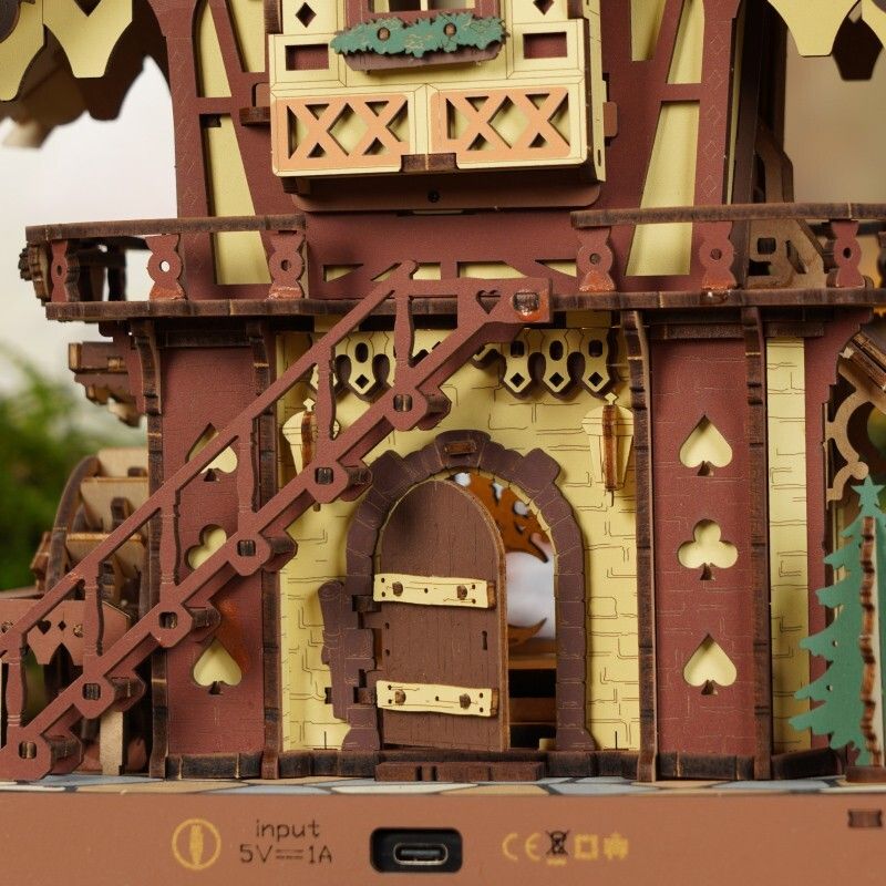 ROKR Cuckoo Clock Wooden Model Kit | Hobbies