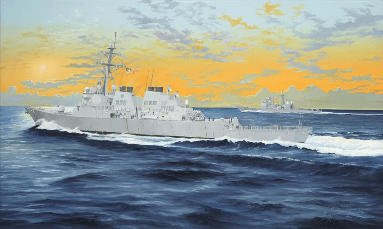 I Love Kit 1/200 Scale US Navy USS Donald Cook DDG-75 Destroyer Warship ...
