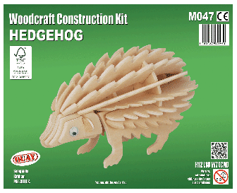 Quay Hedgehog Wooden Model Kit | Hobbies