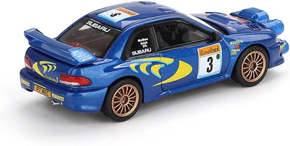 Mini GT 1/64 Scale Subaru Impreza WRC98 1998 Rally Monte Carlo 3rd ...