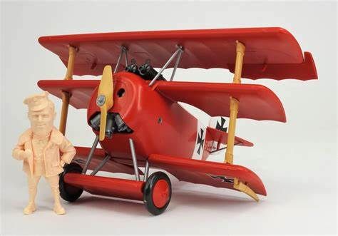 Fokker Dr I & Red Baron Plastic Model Kit | Hobbies