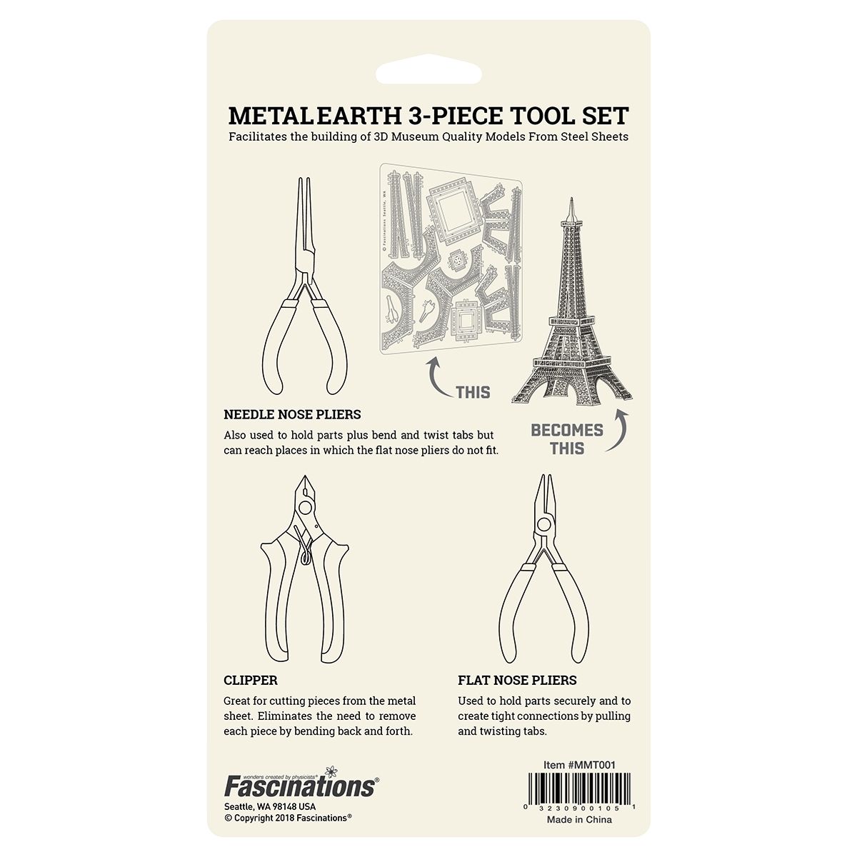 Metal Earth Tools Kit | Hobbies