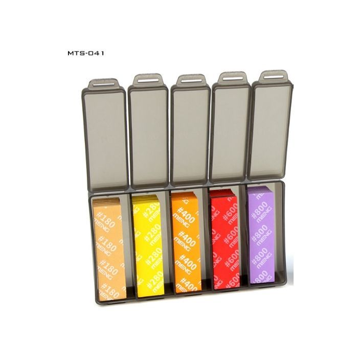 Meng Model Flexible Sand Paper Fine Set (Pack of 30) | Hobbies