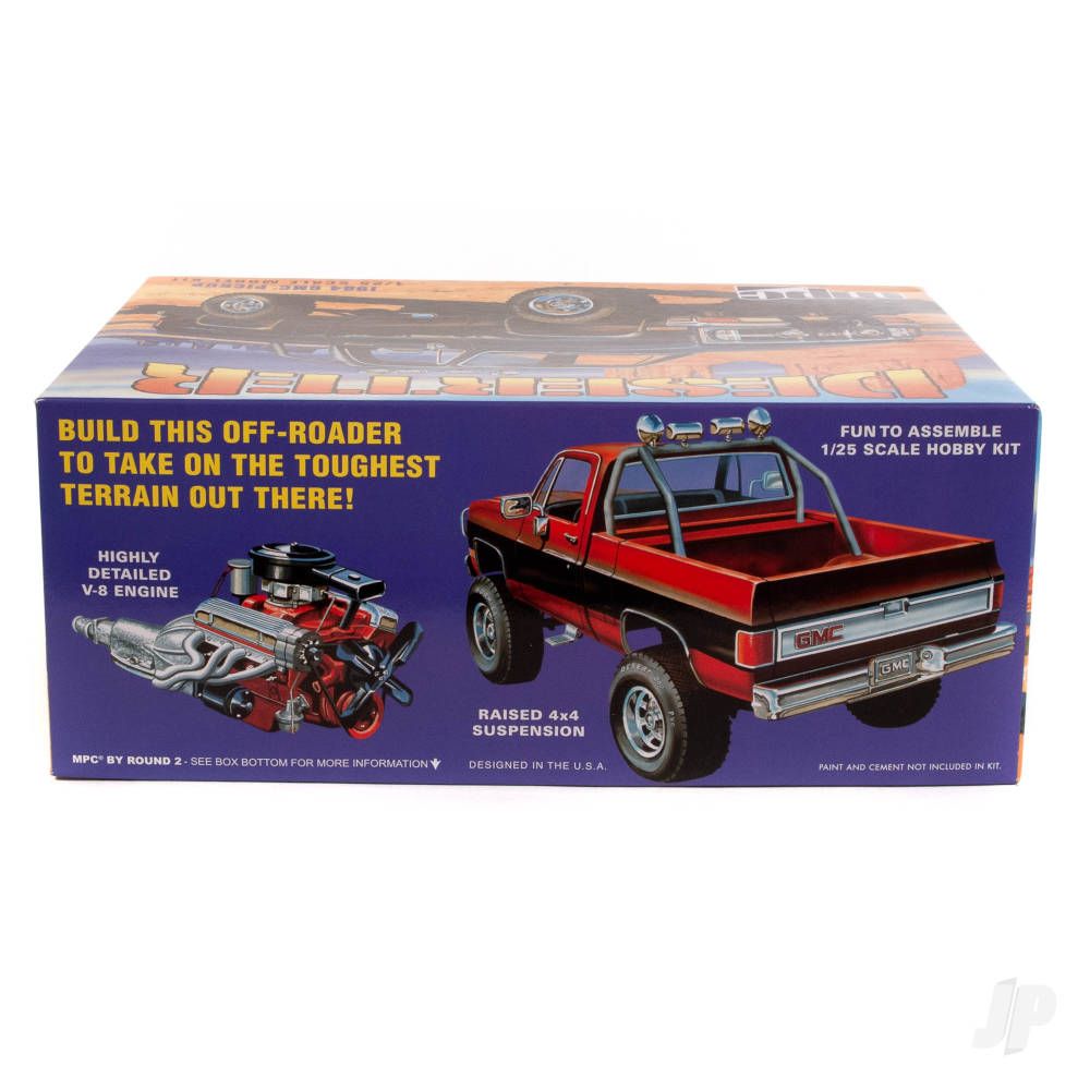 MPC 1/25 Scale GMC Pickup (White) Model Kit | Hobbies