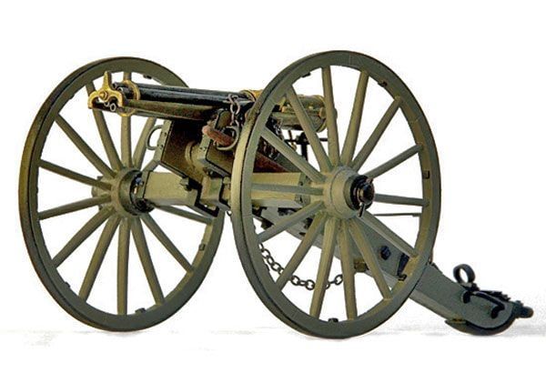 Gatling Gun Historic 1:16 Scale Model Cannon Kit MS4010 | Hobbies