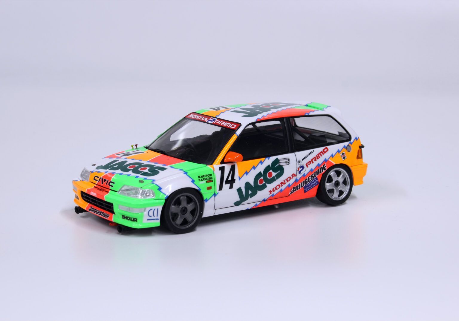 Nunu 1/24 Honda Civic EF9 92 AIDA JACCS Car Model Kit | Hobbies