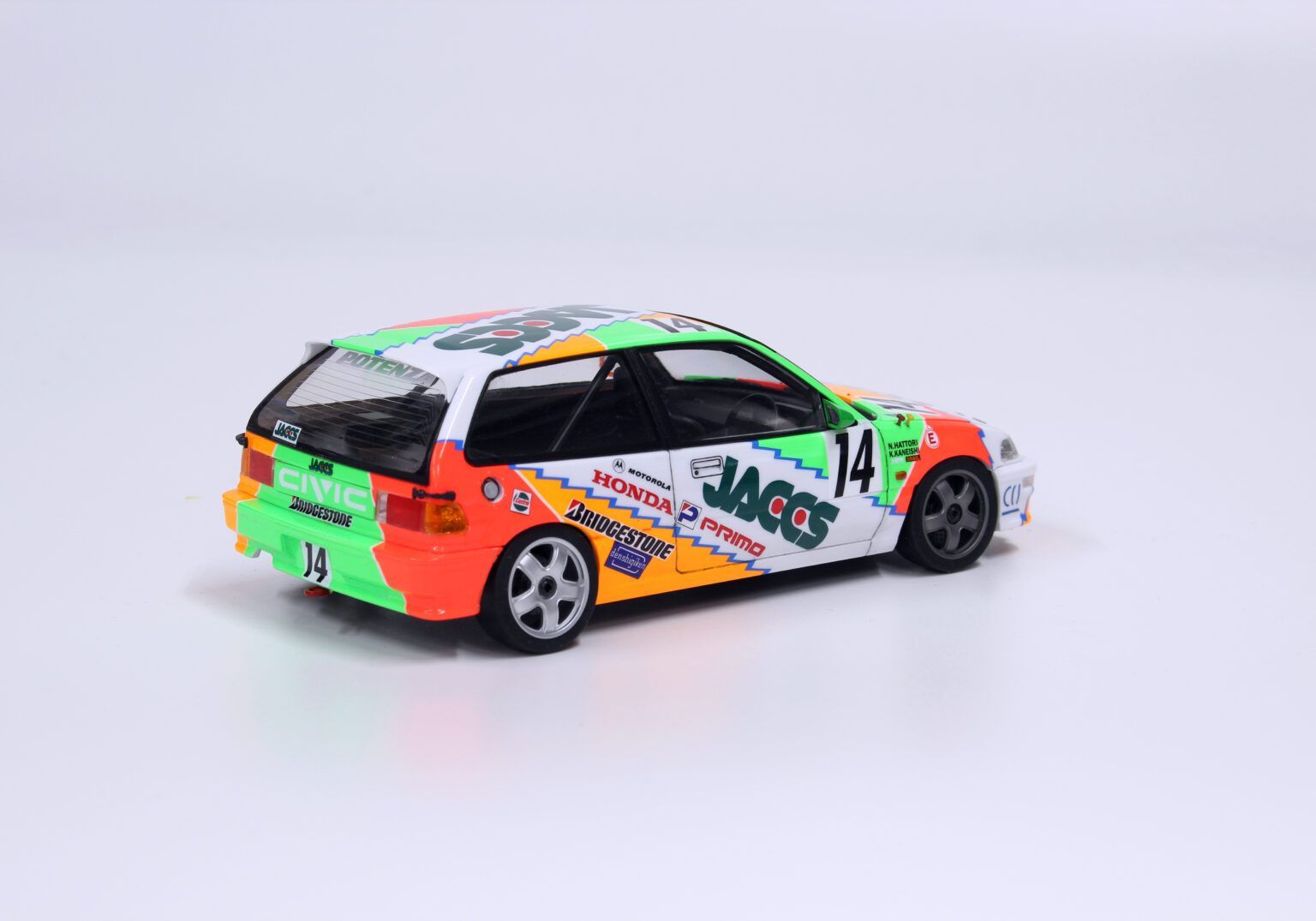 Nunu 1/24 Honda Civic EF9 92 AIDA JACCS Car Model Kit | Hobbies