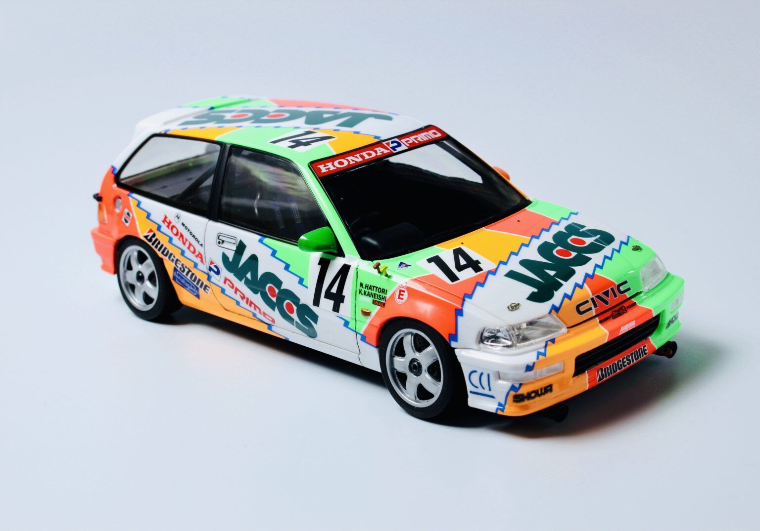 Nunu 1/24 Honda Civic EF9 92 AIDA JACCS Car Model Kit | Hobbies