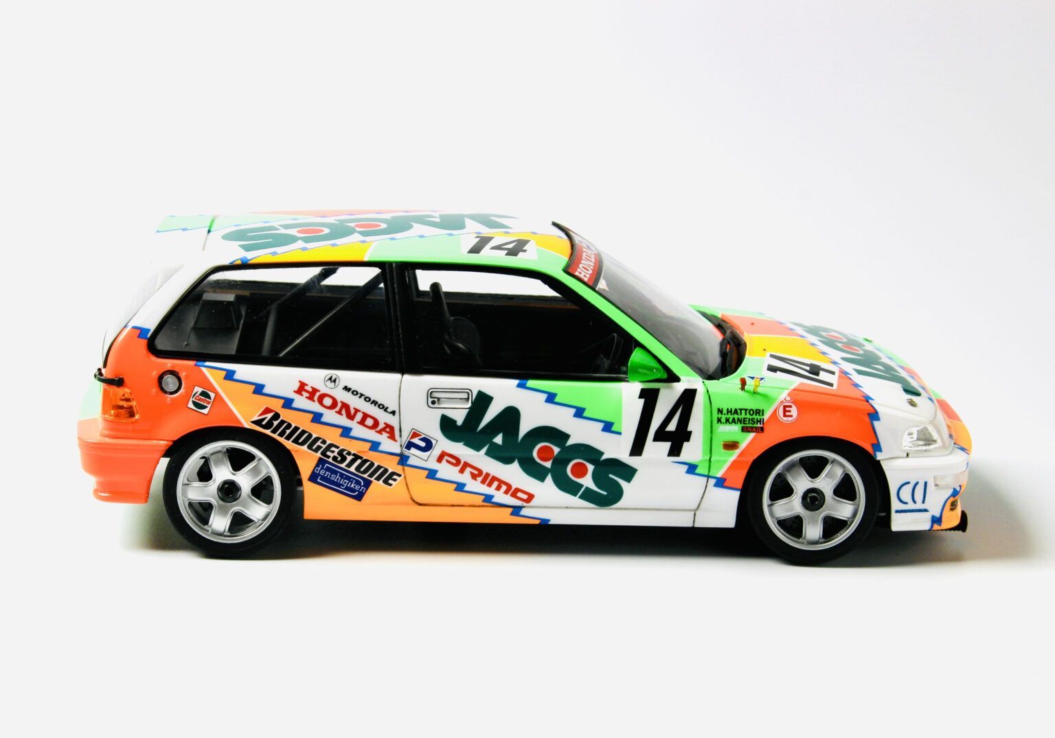 Nunu 1/24 Honda Civic EF9 92 AIDA JACCS Car Model Kit | Hobbies