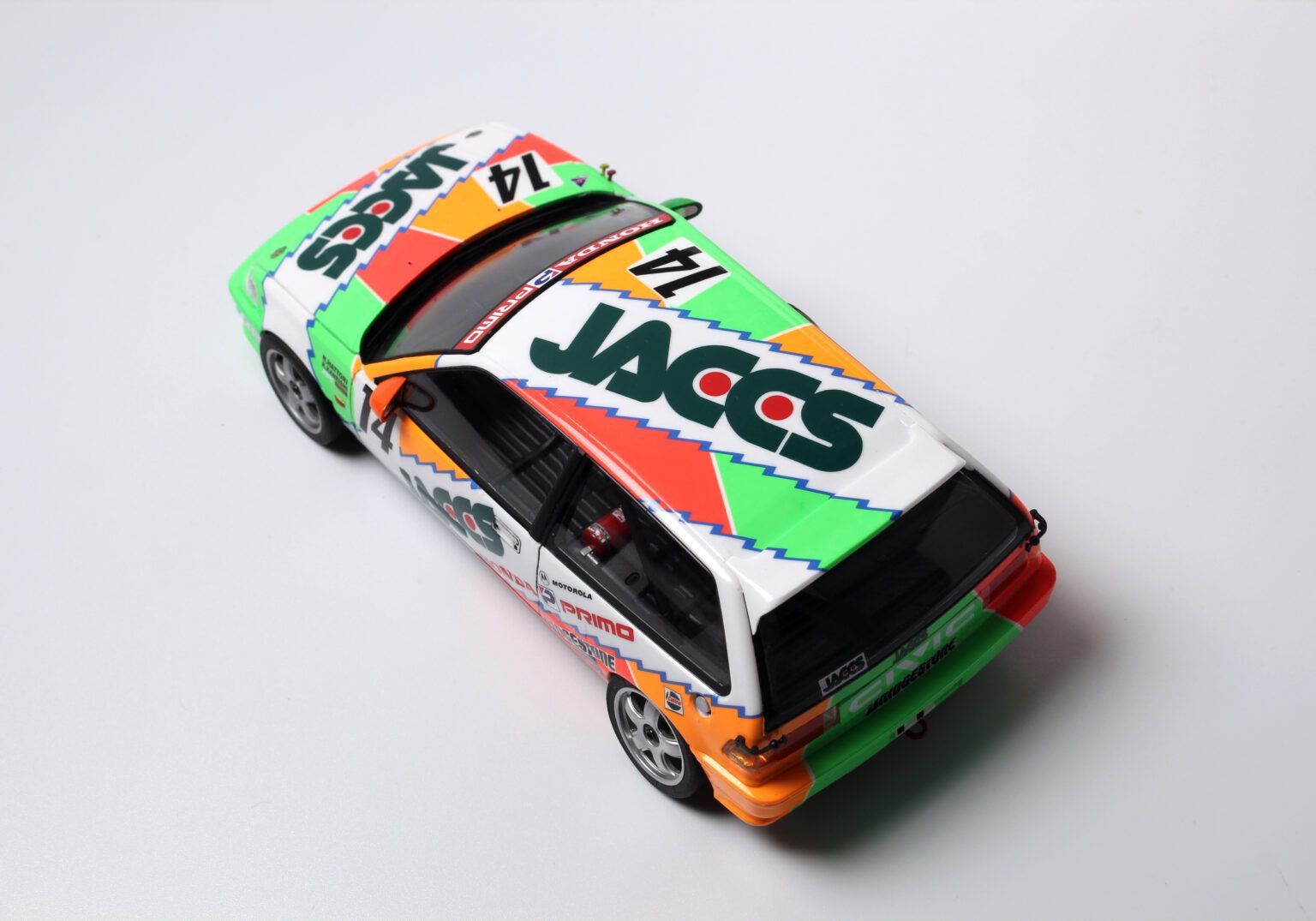 Nunu 1/24 Honda Civic EF9 92 AIDA JACCS Car Model Kit | Hobbies