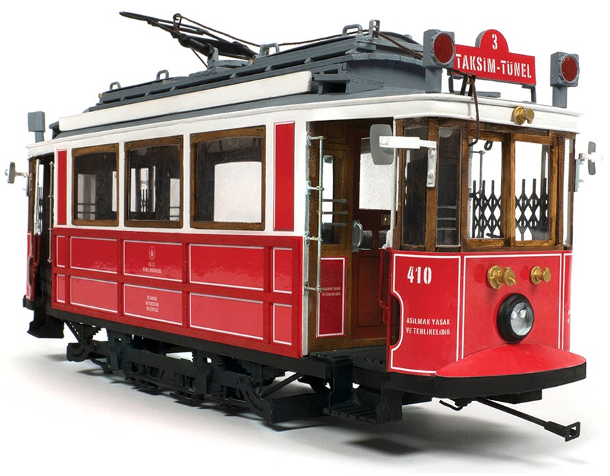 Occre Istanbul Tram 1/24 Scale Wood & Metal Model Kit 53010 | Hobbies