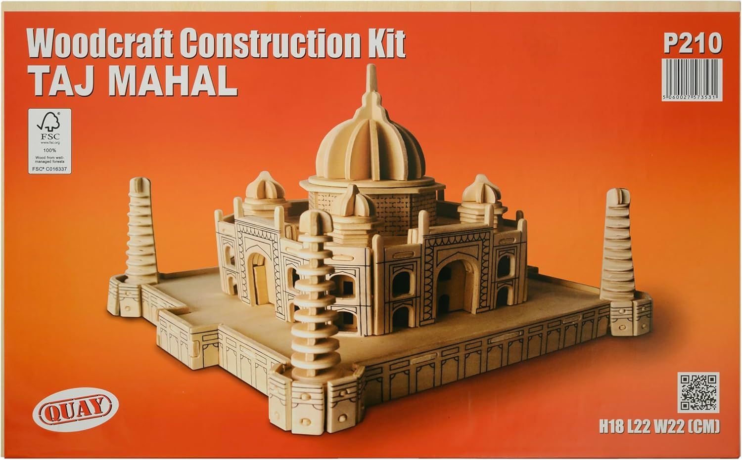 Quay Taj Mahal Wooden Model Kit | Hobbies