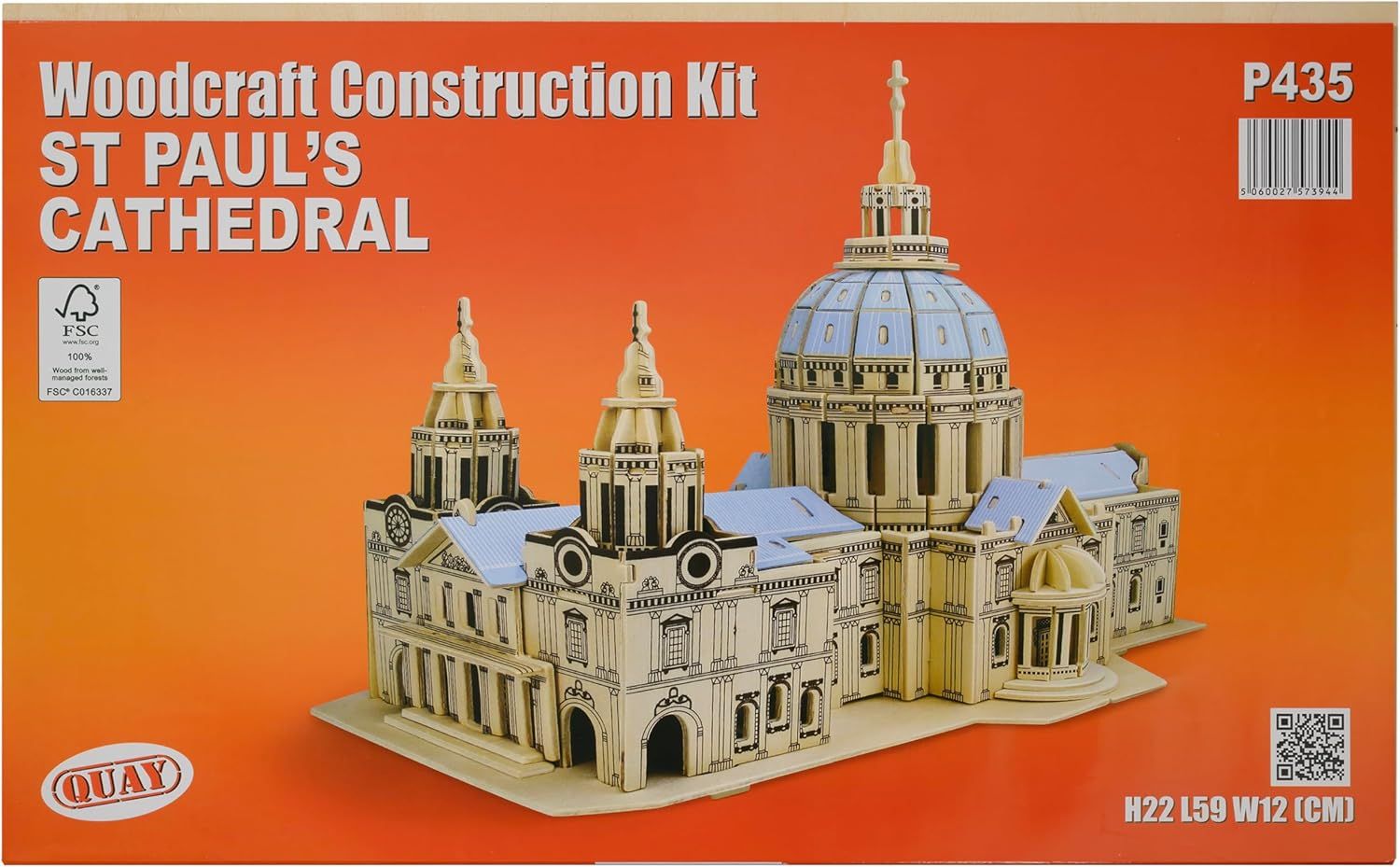 Quay St Pauls Cathedral Wooden Model Kit | Hobbies