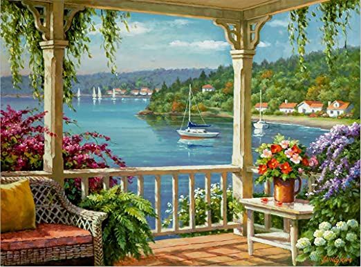 Painting By Numbers Silver Lake Veranda | Hobbies
