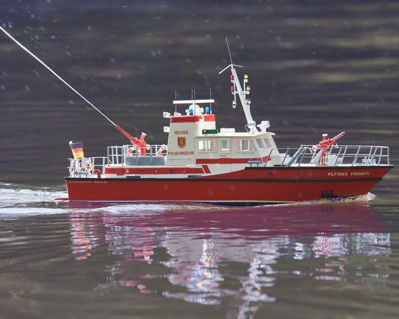 Krick 1/25 Scale Fireboat FLB1 (Fittings Included) Model Kit | Hobbies