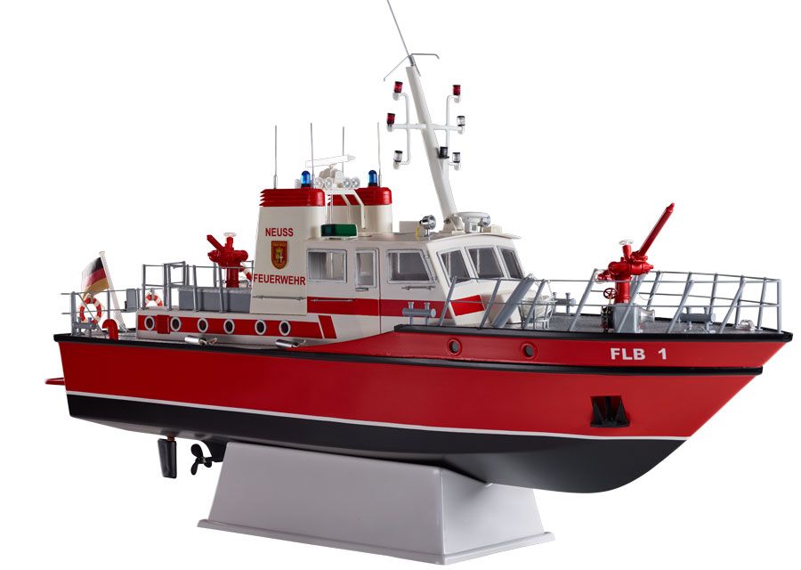Krick 1/25 Scale Fireboat FLB1 (Fittings Included) Model Kit | Hobbies