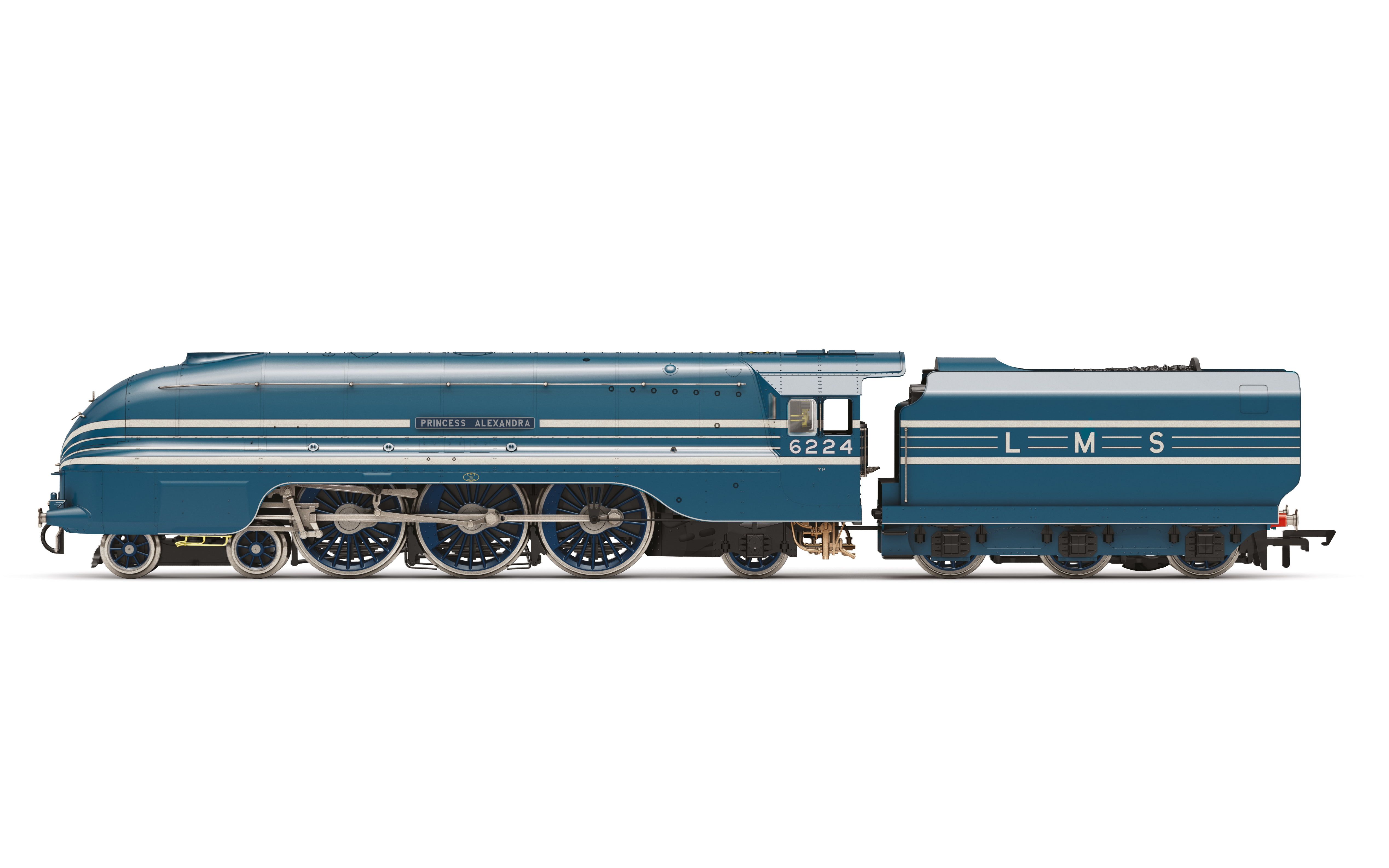 LMS, Princess Coronation Class, 4-6-2, 6224 Princess Alexandra - Era 3 ...