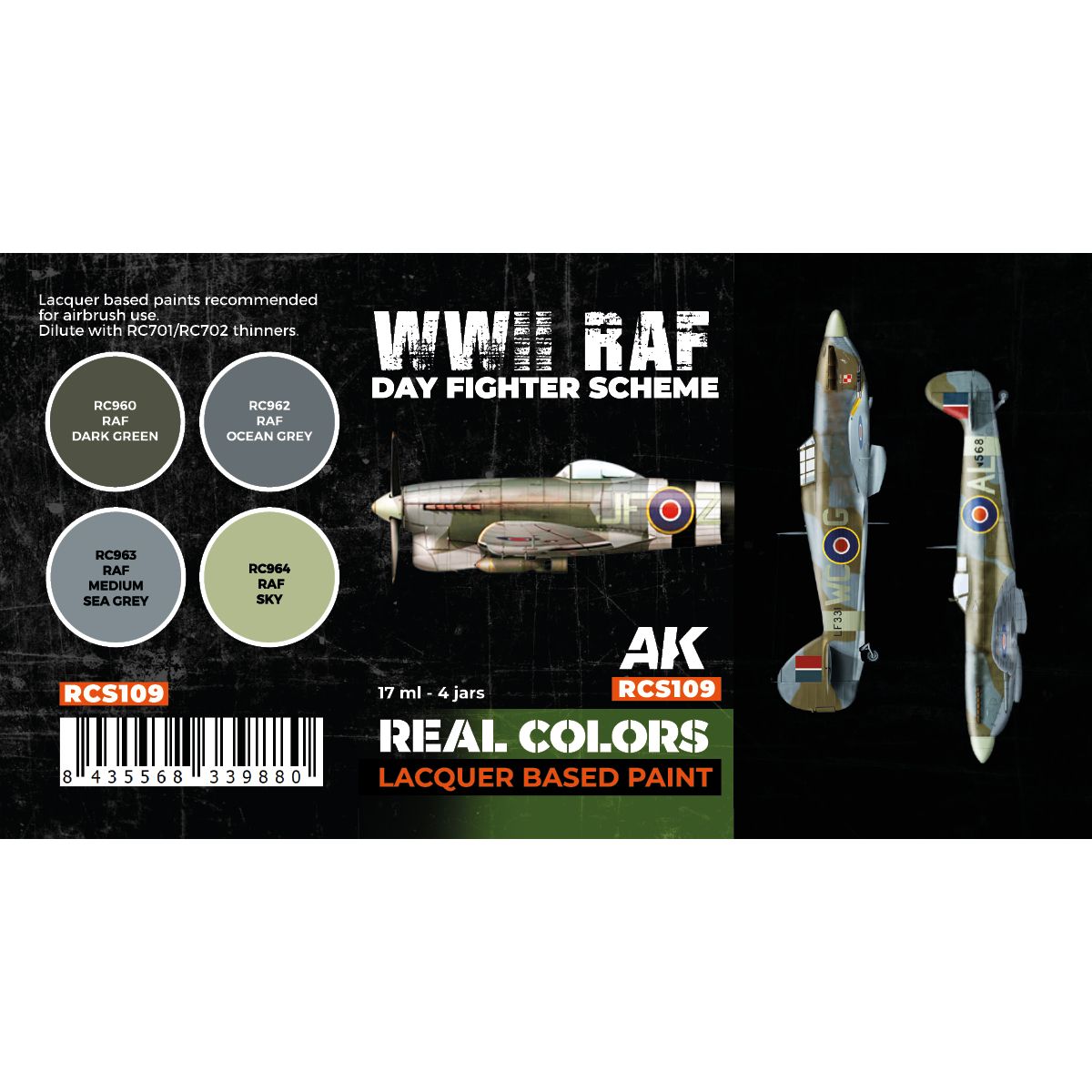 AK Interactive WWII RAF Day Fighter Scheme | Hobbies