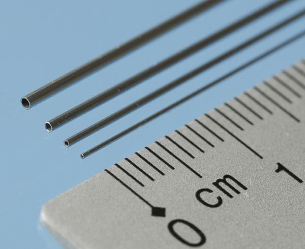 Albion Alloys Nickel Silver Micro Tubes 305mm Length | Hobbies