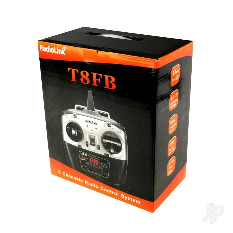 Radiolink T8FB 2.4GHz 8-Channel Transmitter with 2 Receivers | Hobbies