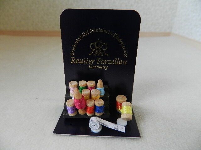 Reutter Porcelain Sewing Set Miniature for 12th Scale Dolls House | Hobbies