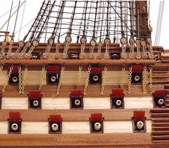 Occre Santisisma Trinidad 1:90 Scale Model Ship Display Kit | Hobbies