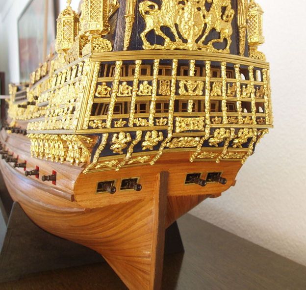 Mantua Models Sergal Sovereign of the Seas 1:78 Scale Wooden Model Ship ...