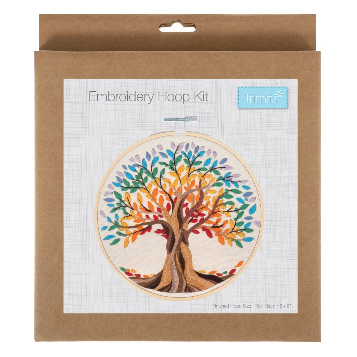 Trimits Tree of Life Embroidery Hoop Kit | Hobbies