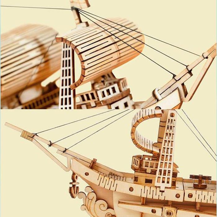 Rolife Sailing Ship Wooden Model Kit | Hobbies