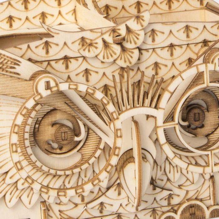 Rolife Owl Storage Box Wooden Model Kit | Hobbies