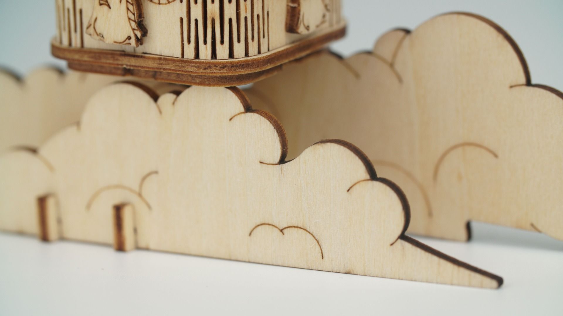 Rolife Hot Air Balloon Wooden Model Kit | Hobbies