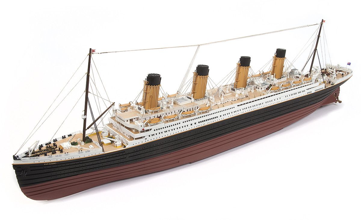 Occre RMS Titanic 1:300 Scale Wooden Model Display Kit | Hobbies