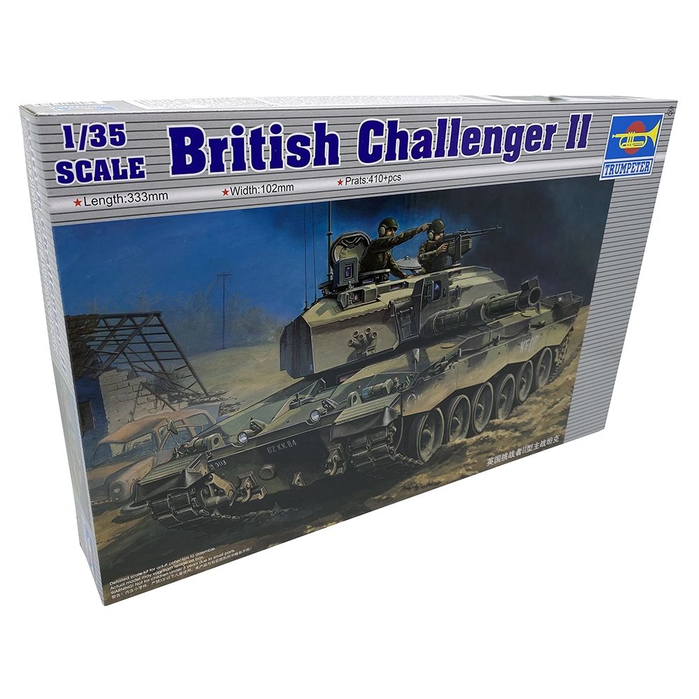 Trumpeter 1/35 Scale British Army Challenger 2 Main Battle Tank Model ...