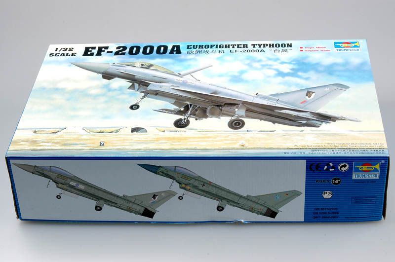 Trumpeter 1/32 Scale EF-2000A Eurofighter 'Typhoon' Model Kit | Hobbies