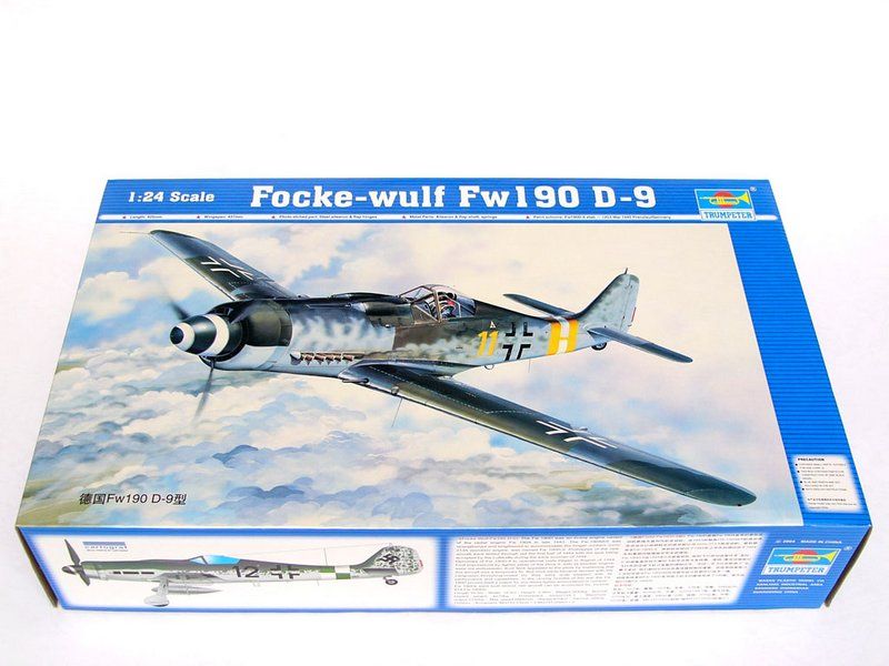 Trumpeter 1/24 Scale Fw 190D-9 Stab IV/JG3 1945 Model Kit | Hobbies