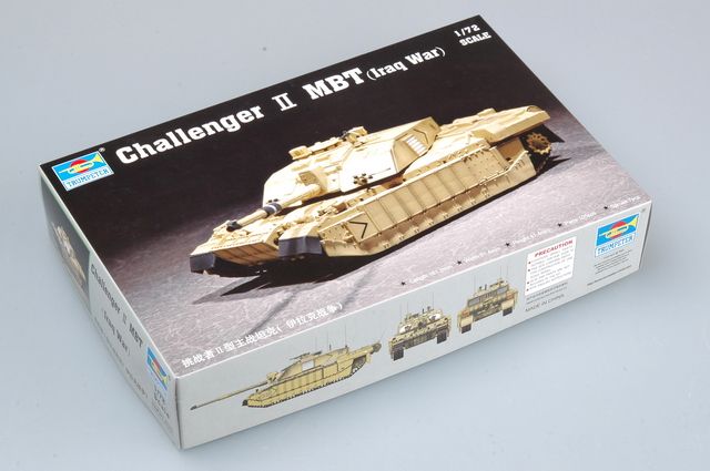 Trumpeter 1/72 Scale Challenger 2 (Iraq War) Model Kit | Hobbies
