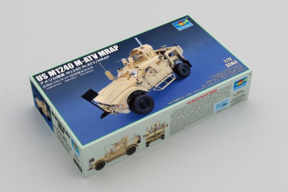 Trumpeter 1/72 Scale US Army M1240 M-ATV MRAP Vehicle Model Kit | Hobbies